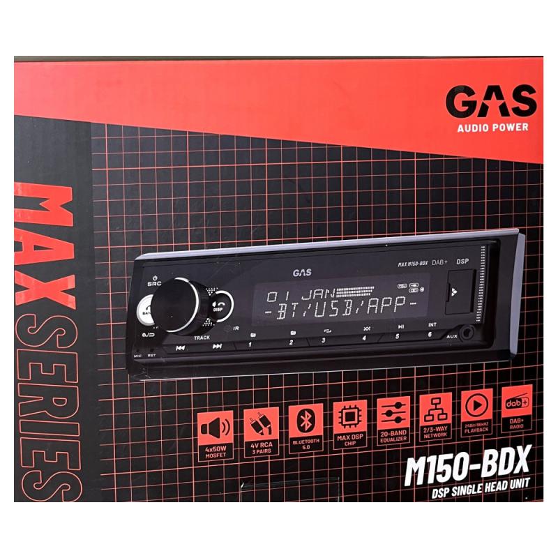 GAS Max M150-BDX | Car Audio Specialist | MB Car Audio